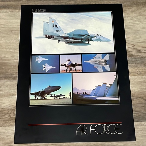 Art | Air Force F15 Eagle Aircraft Poster 17x23 Air Force Photo | Poshmark